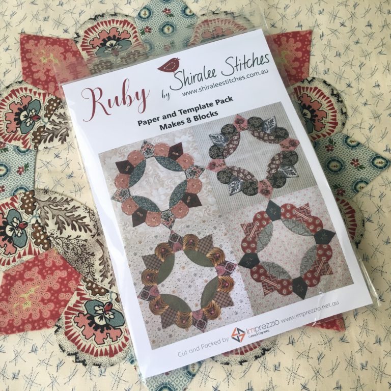 Ruby Quilt Pattern Kit - Shiralee Stitches Design - Shiralee Stitches