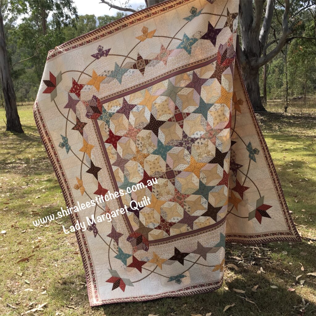 Lady Margaret Quilt BOM - Shiralee Stitches Design - Shiralee Stitches