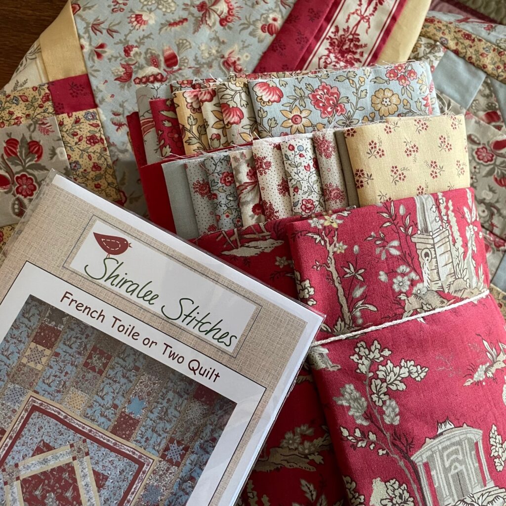French Toile or Two Quilt Pattern- design by Shiralee Stitches ...