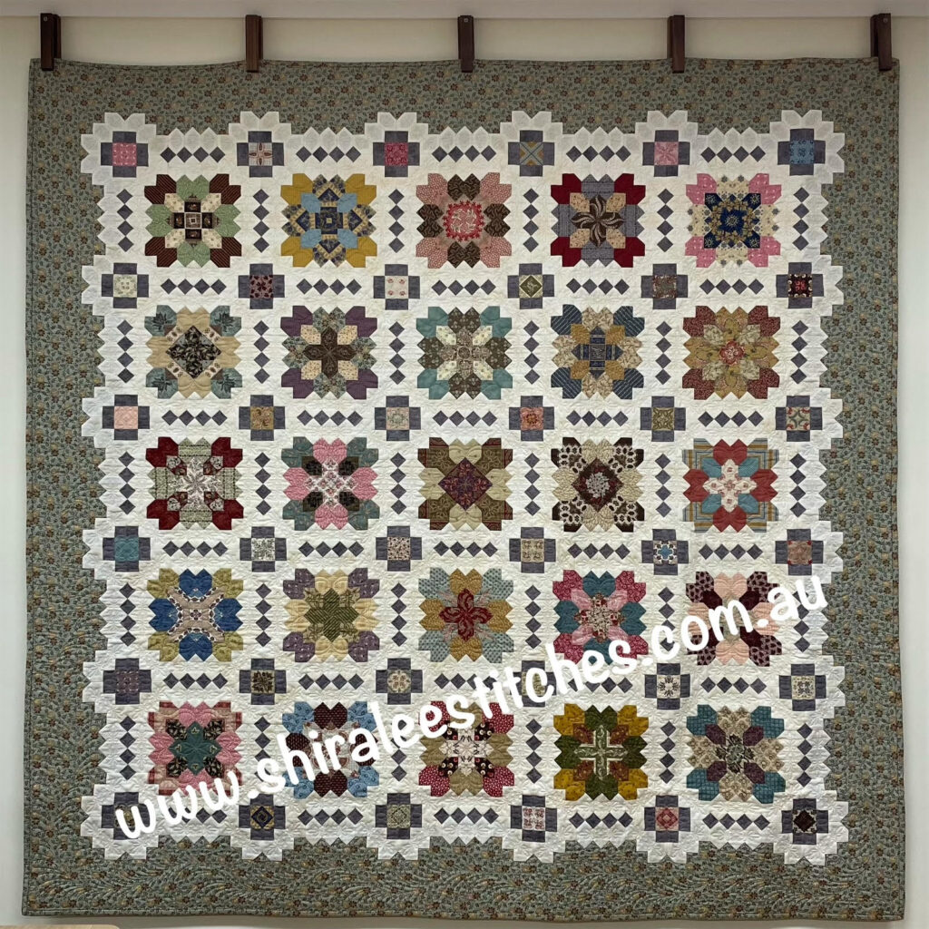 Lucy Boston Quilt BOM - Shiralee Stitches